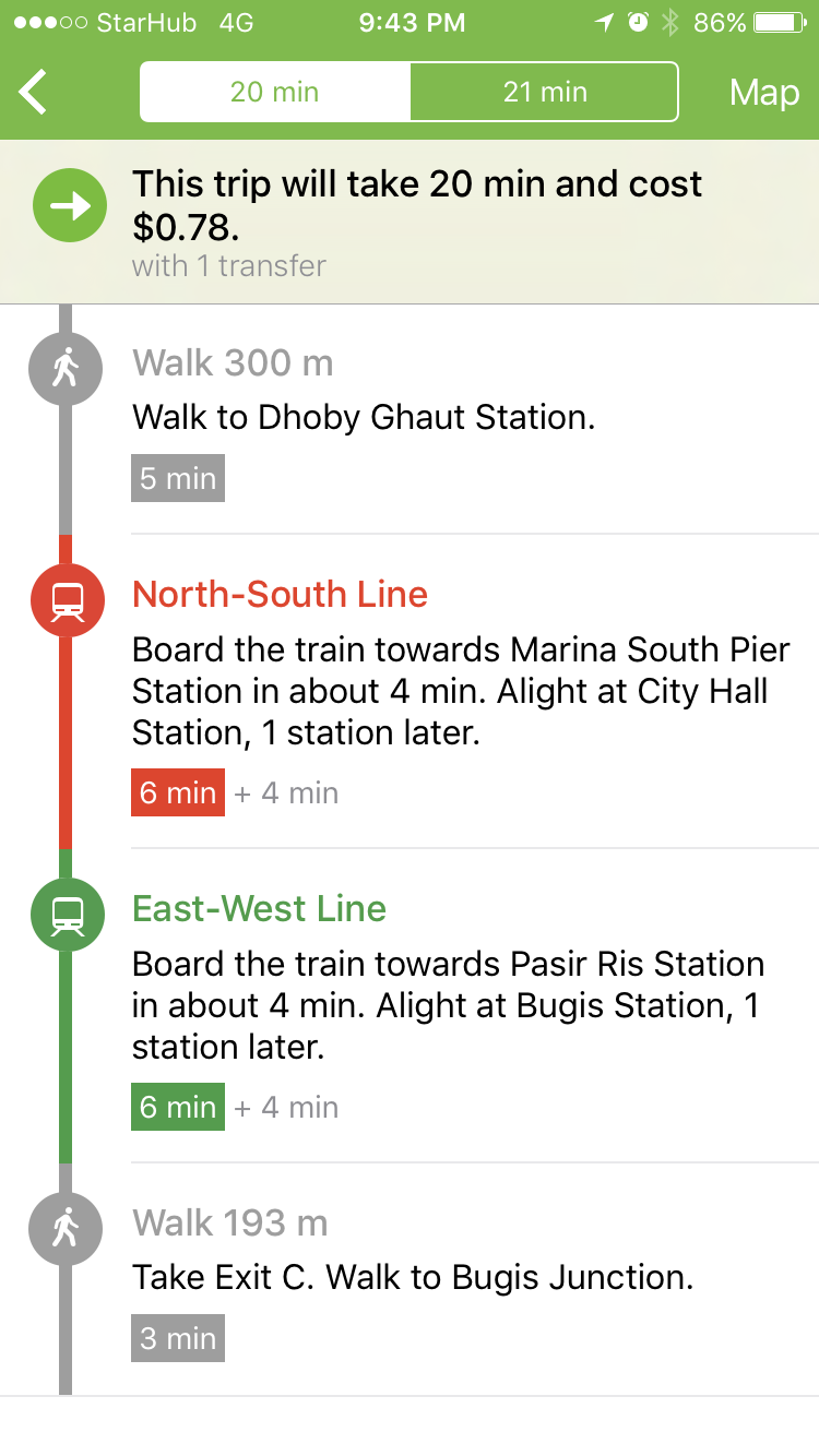 gothere.sgアプリの使い方 | シンガポール駐在員ブログ